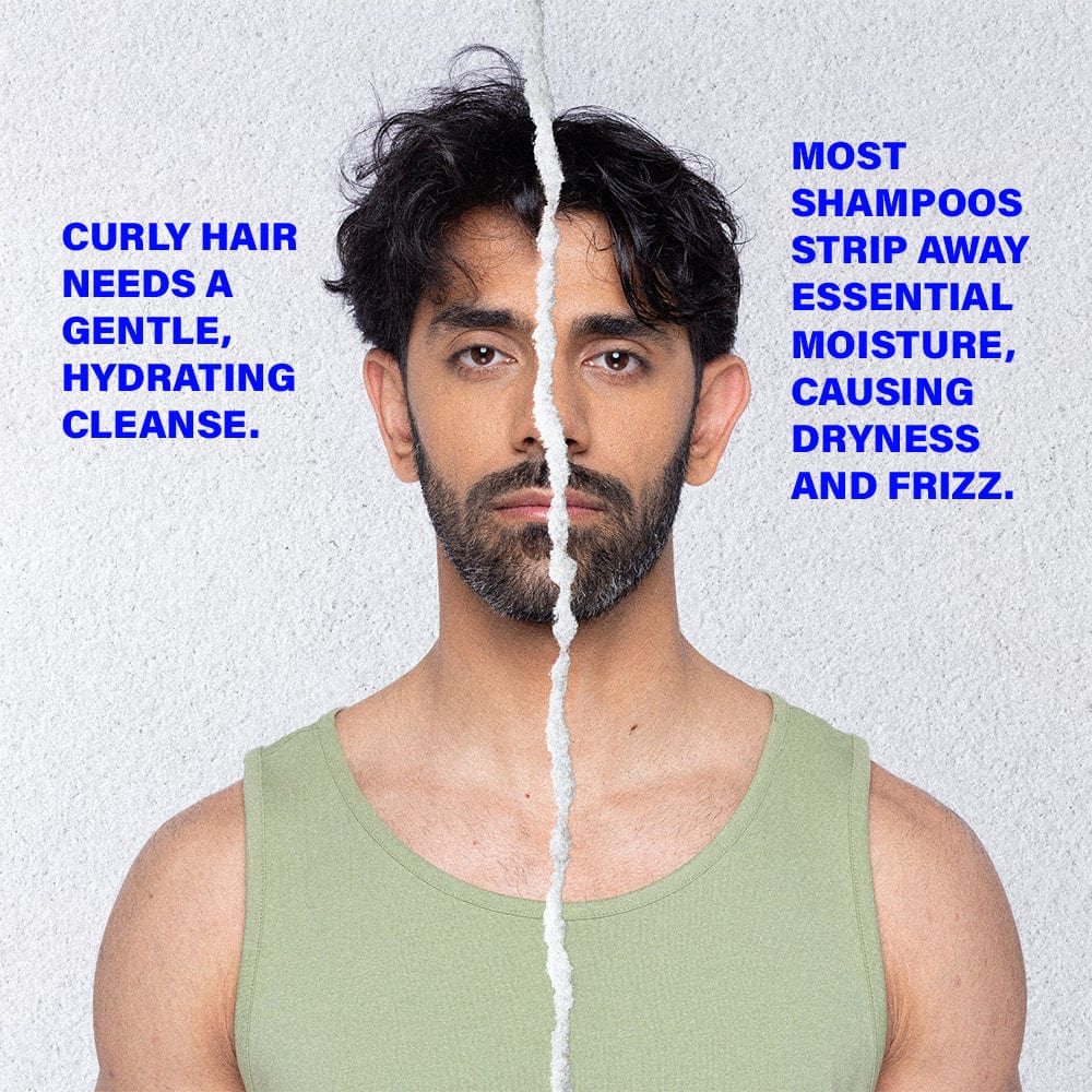 Hair Shampoo For Men | Curls & Waves | Scotch Porter